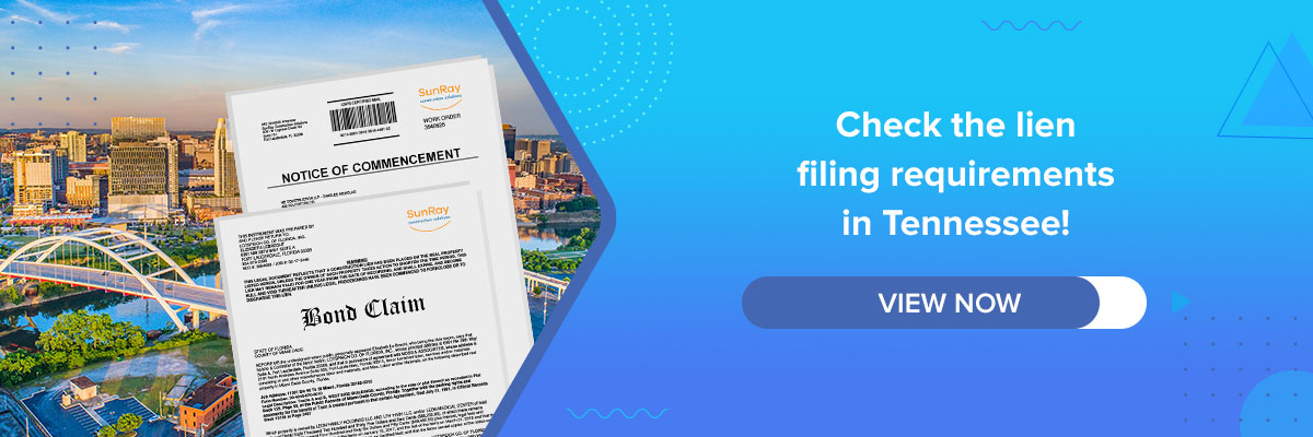 Tennessee Lien law basics – Who, What, and How Much - Webinar